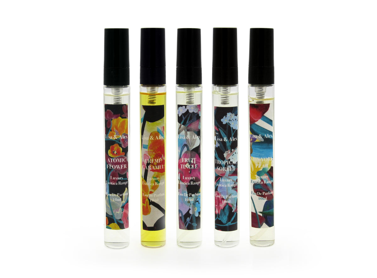 Lisa & Alex Atomiser Spray Perfume Eau De Parfum LUXURY EXOTICA SET